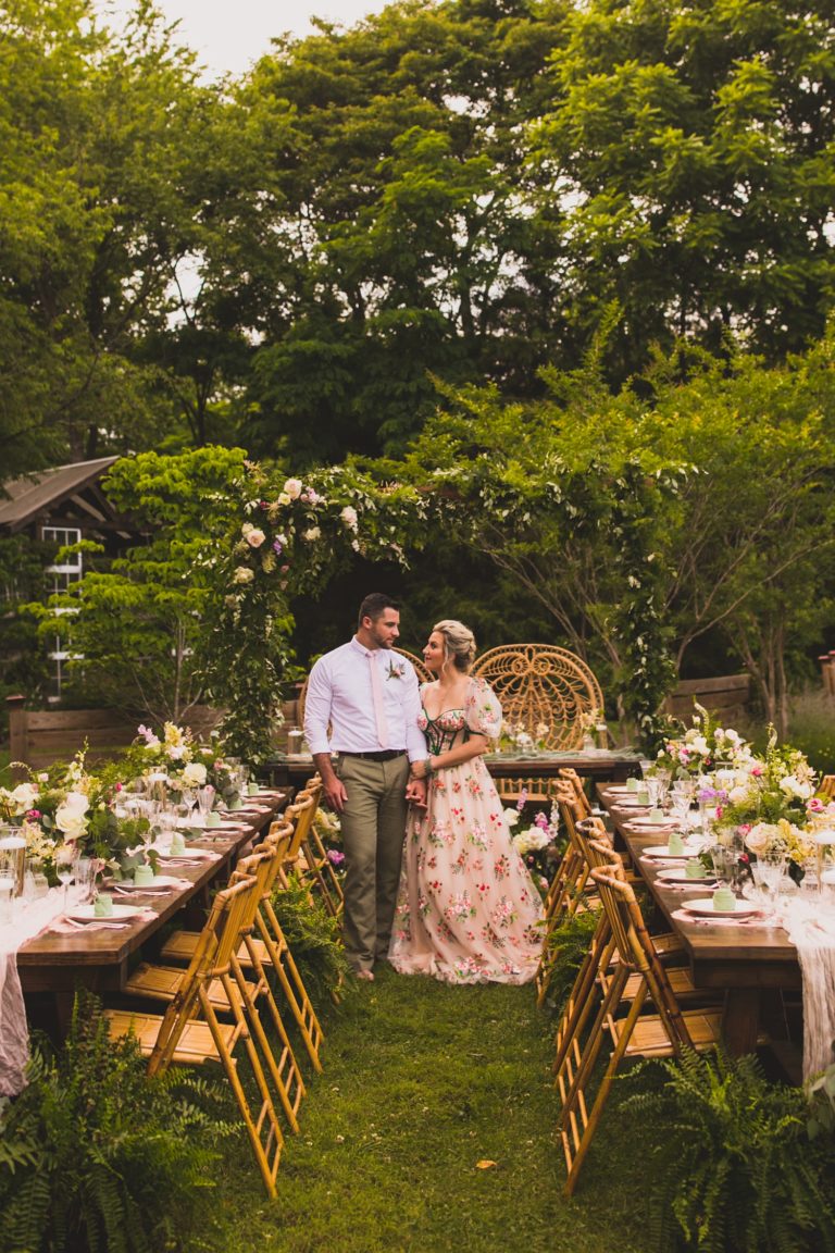 Floral Wedding Inspiration | Micro Wedding Venue | Virginia Greenhouse ...