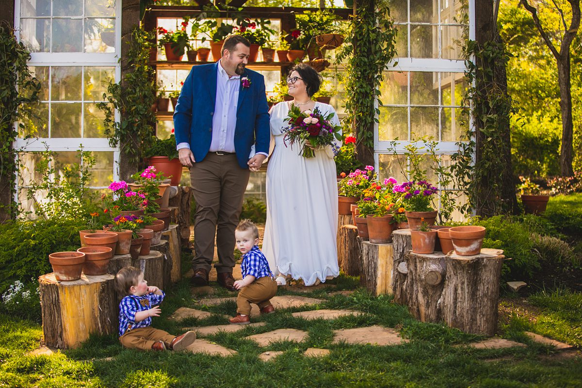 Greenhouse Wedding Venue | Micro Wedding | Spring Wedding Inspo