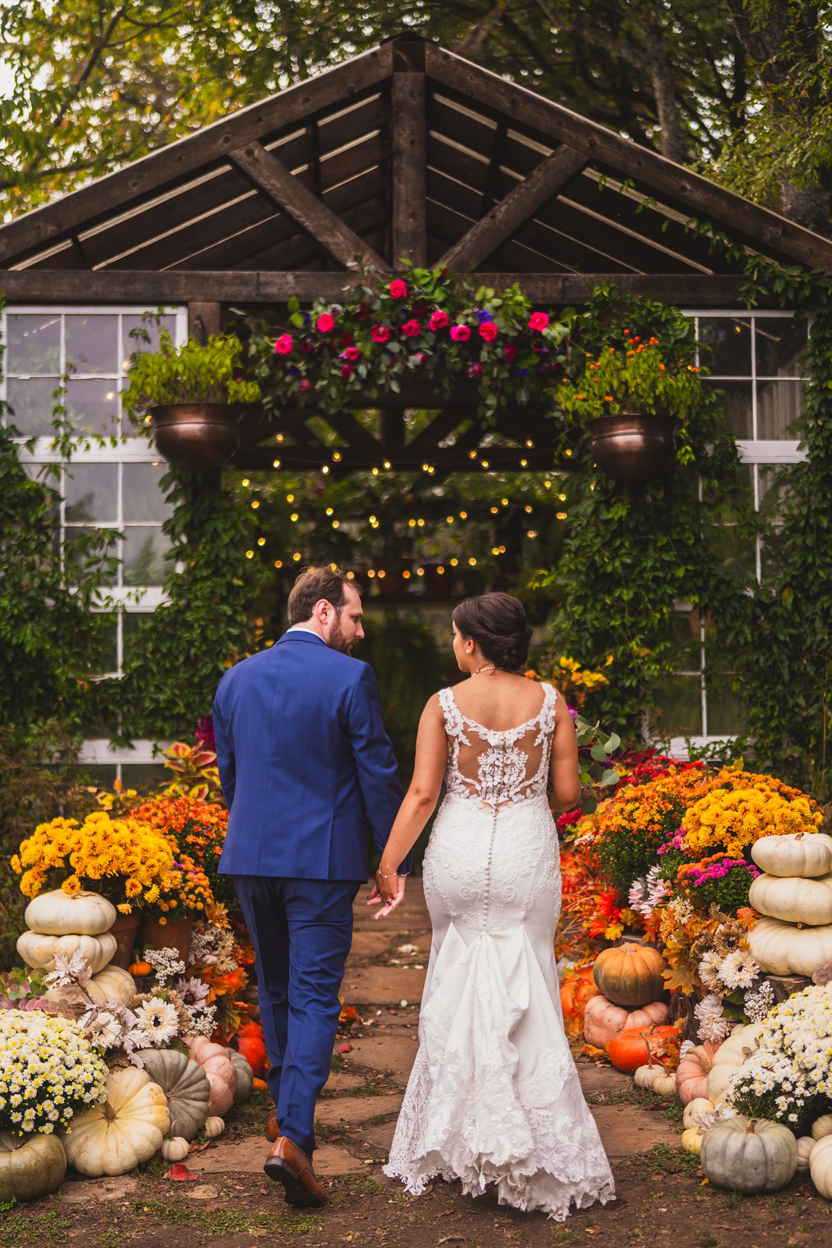 Fall Wedding | Small Wedding | Greenhouse Venue | Micro, Small ...