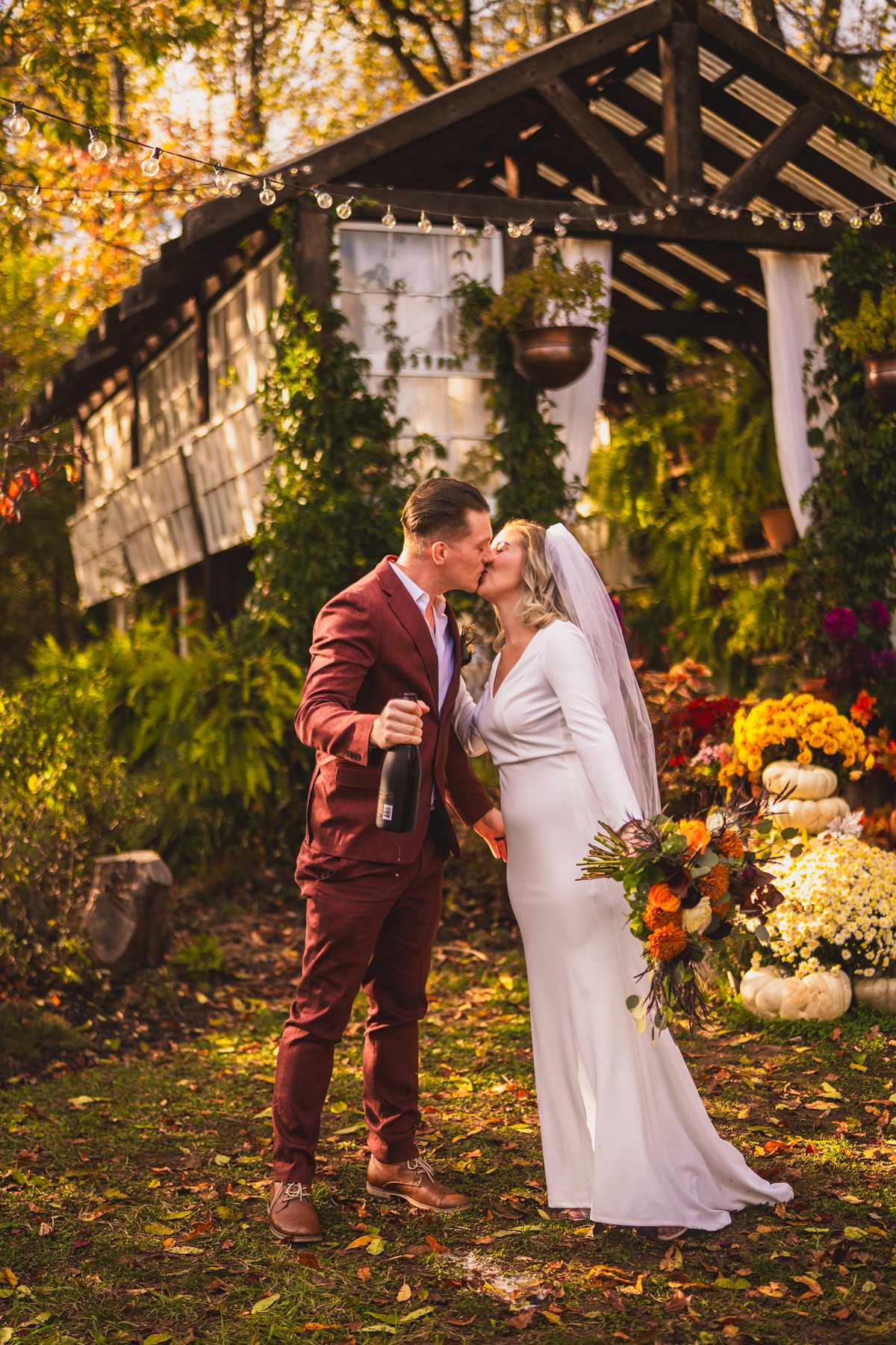 Forest Wedding | Micro Wedding | Intimate | Bride and Groom | Micro ...