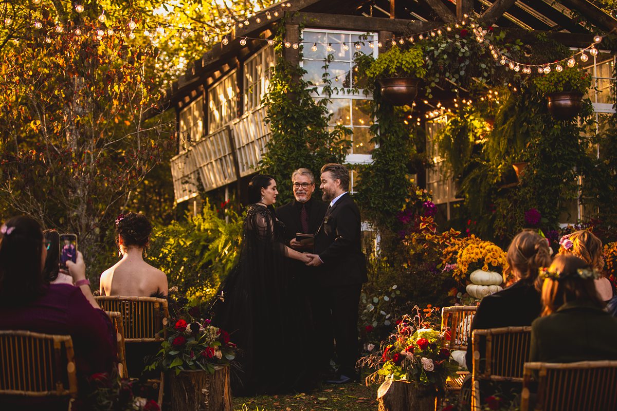 Moody Wedding | Gothic | Goth Inspired Ceremony | Micro Wedding Venue ...