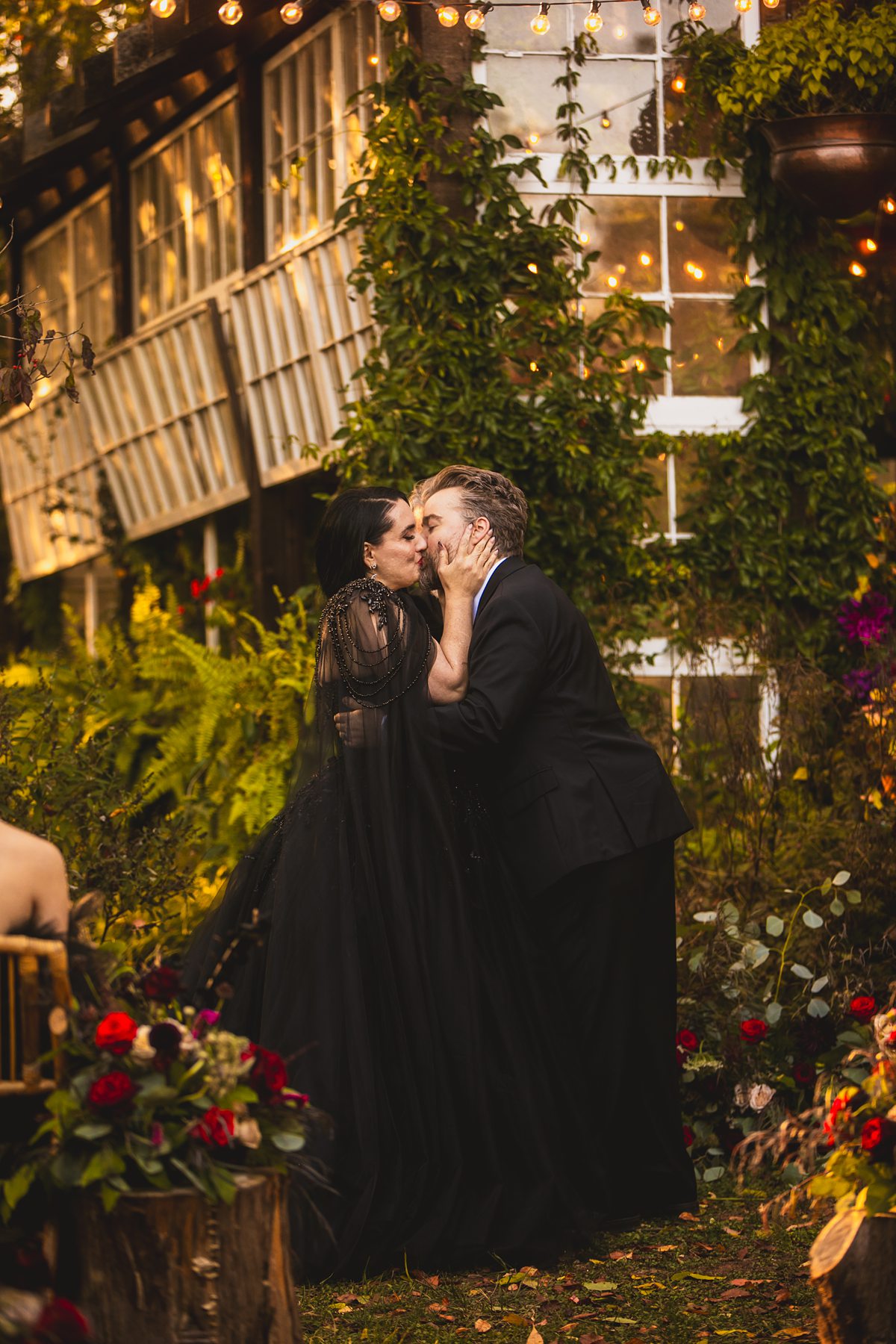 Moody Wedding | Gothic | Goth Inspired Ceremony | Micro Wedding Venue ...
