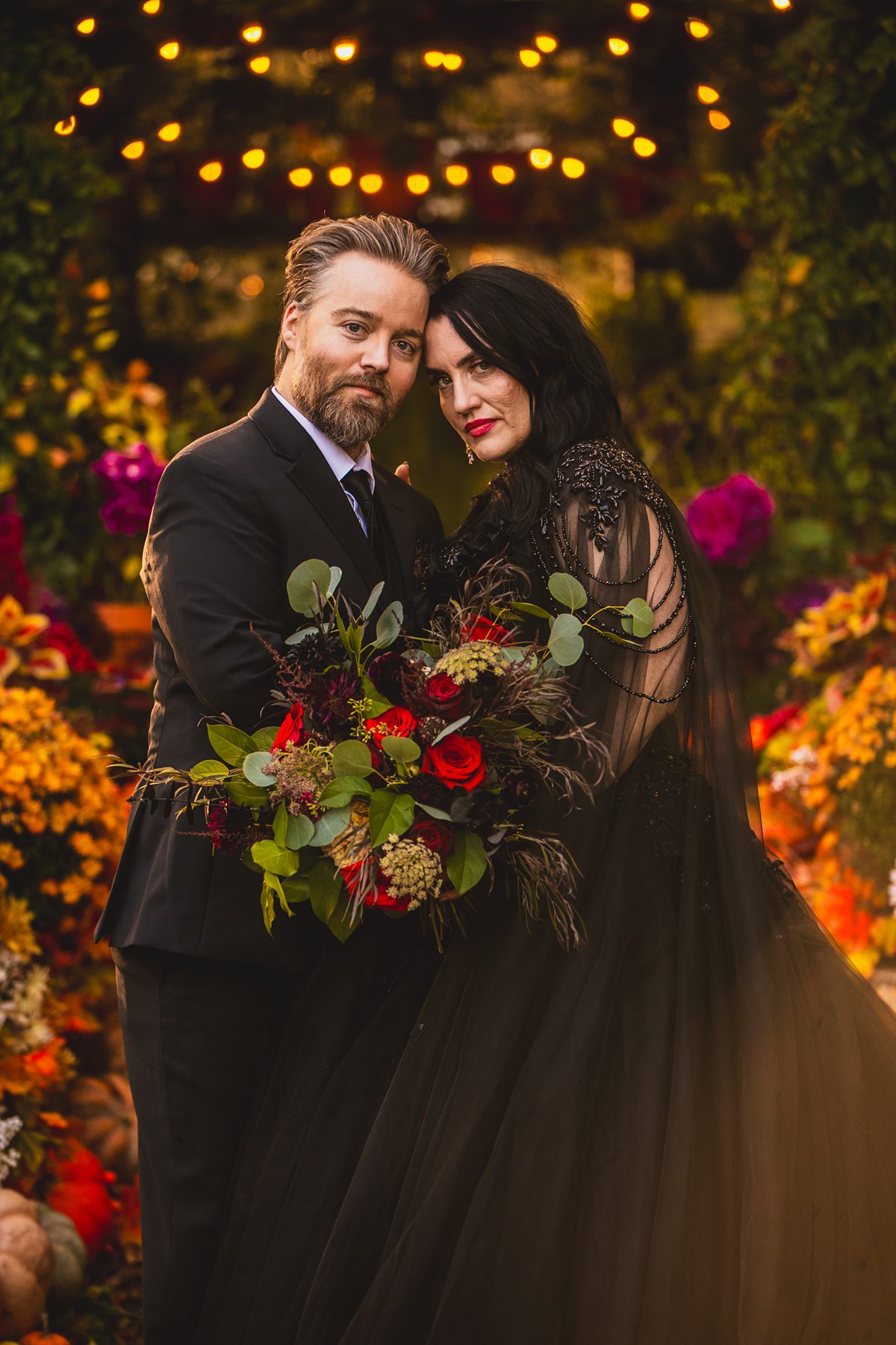 Moody Wedding | Gothic | Goth Inspired Ceremony | Micro Wedding Venue ...