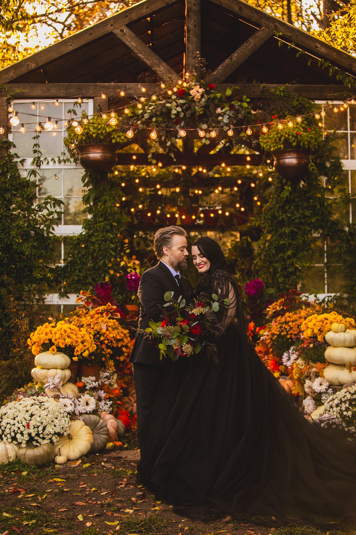 Moody Wedding | Gothic | Goth Inspired Ceremony | Micro Wedding Venue ...