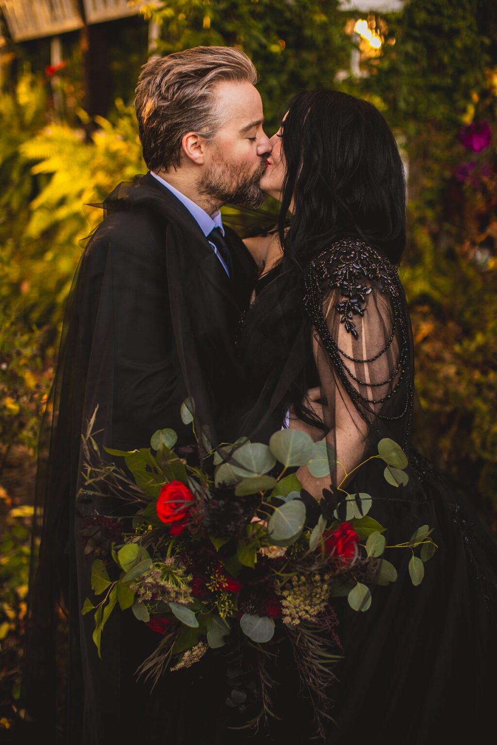 Moody Wedding | Gothic | Goth Inspired Ceremony | Micro Wedding Venue ...