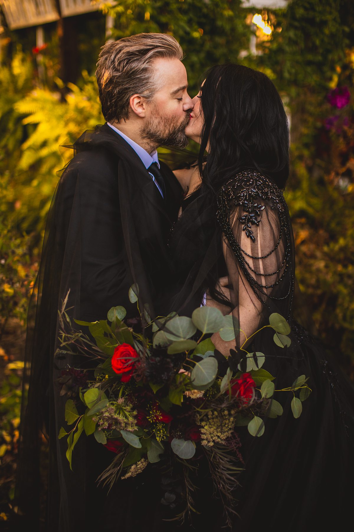 Moody Wedding | Gothic | Goth Inspired Ceremony | Micro Wedding Venue ...