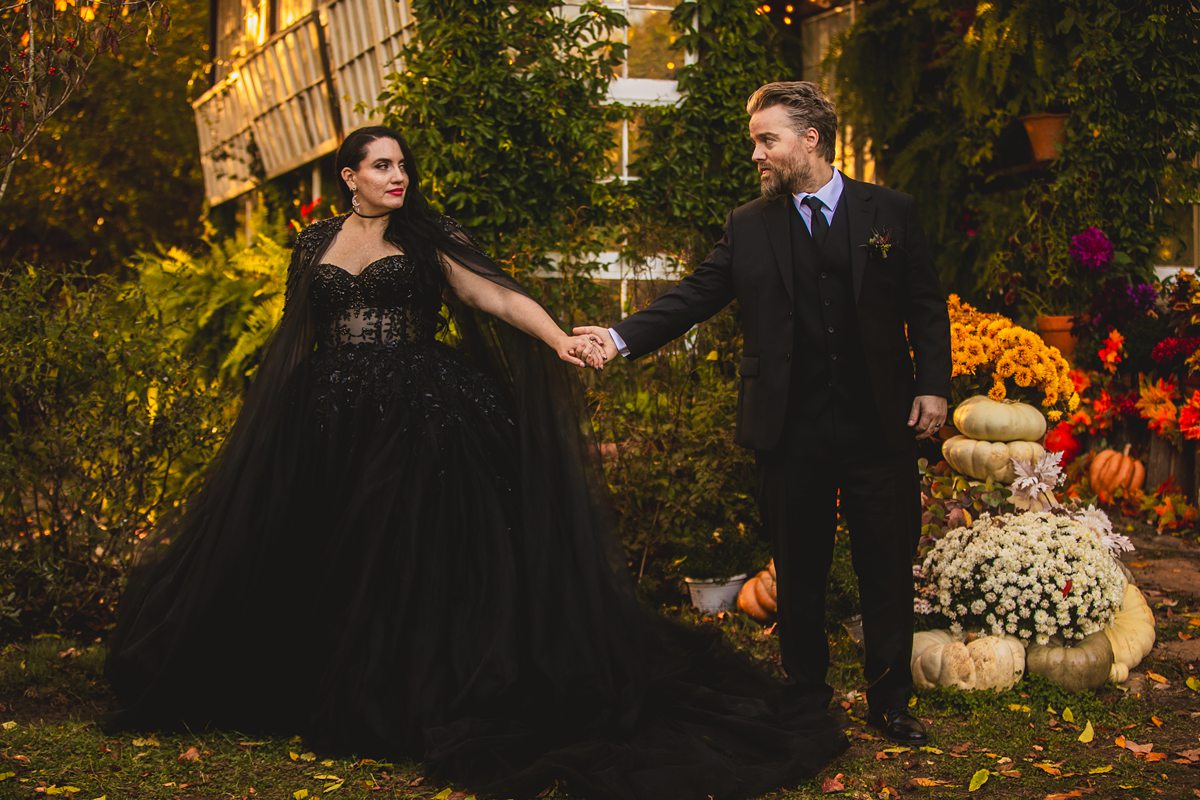 Moody Wedding | Gothic | Goth Inspired Ceremony | Micro Wedding Venue ...