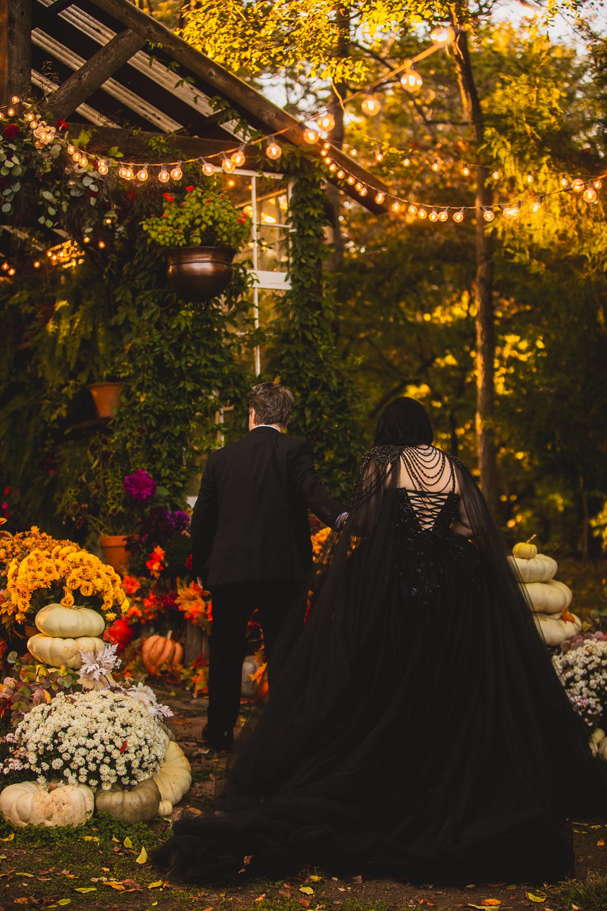 Moody Wedding | Gothic | Goth Inspired Ceremony | Micro Wedding Venue ...