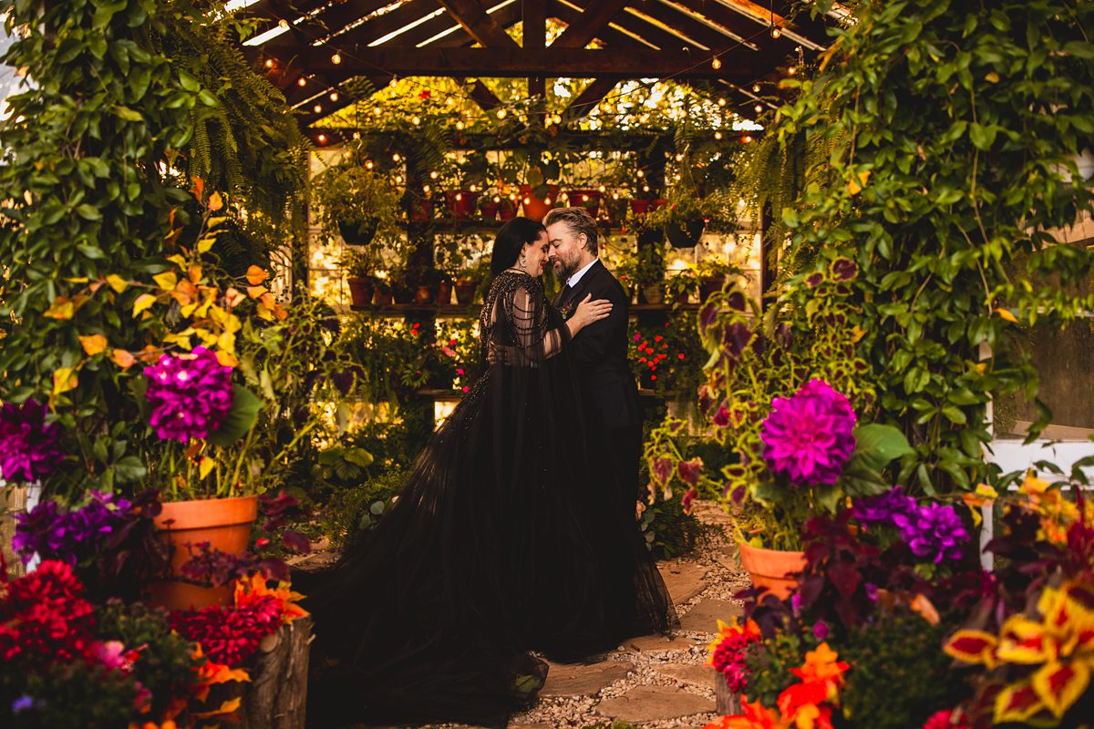 Moody Wedding | Gothic | Goth Inspired Ceremony | Micro Wedding Venue ...