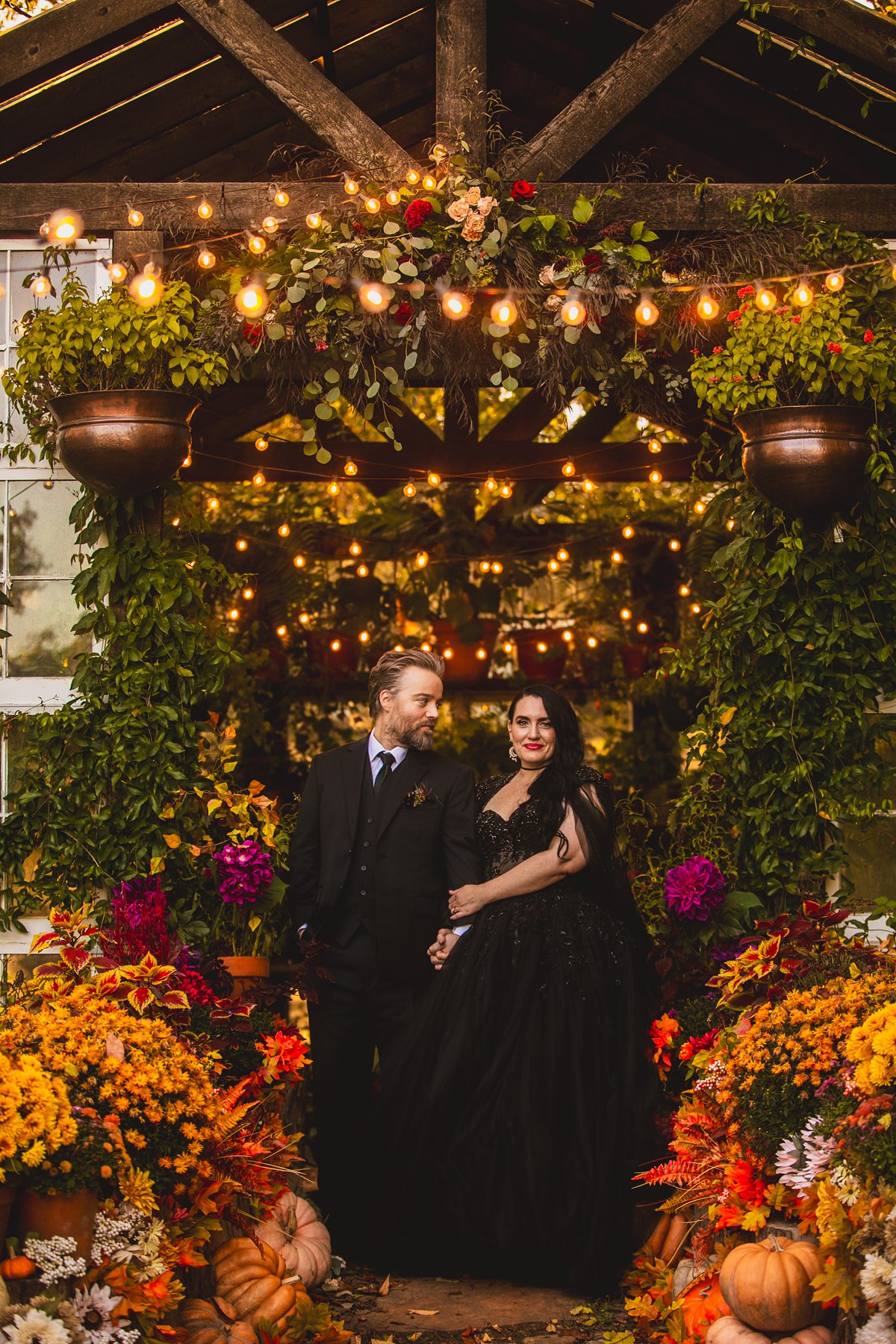 Moody Wedding | Gothic | Goth Inspired Ceremony | Micro Wedding Venue ...