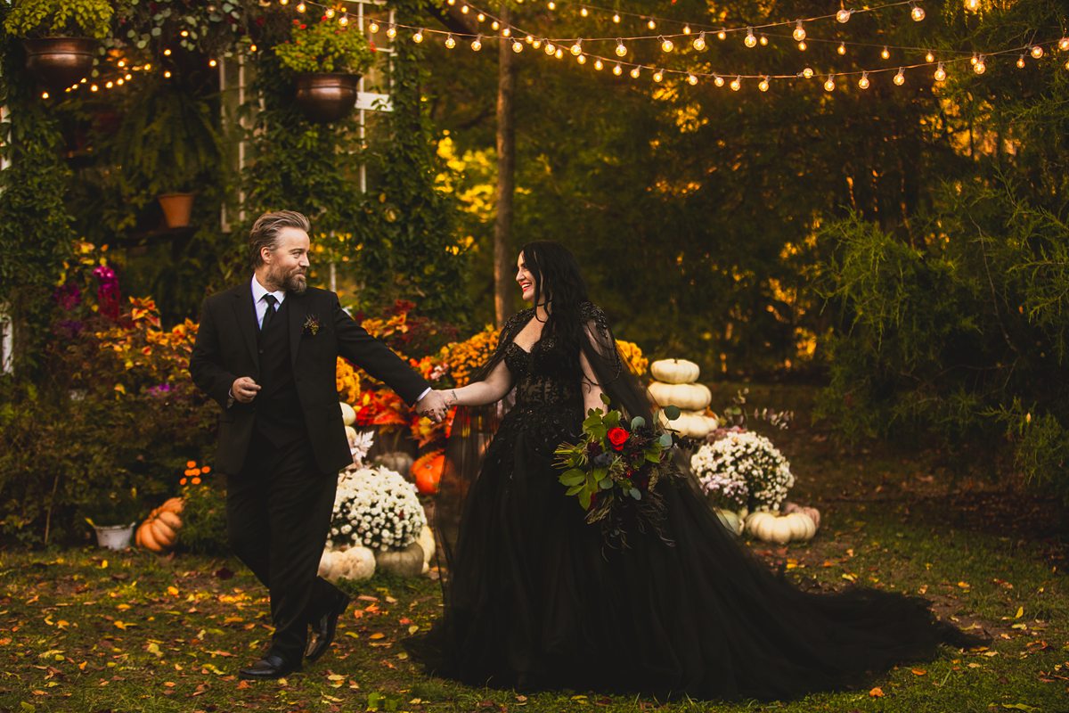 Moody Wedding | Gothic | Goth Inspired Ceremony | Micro Wedding Venue ...